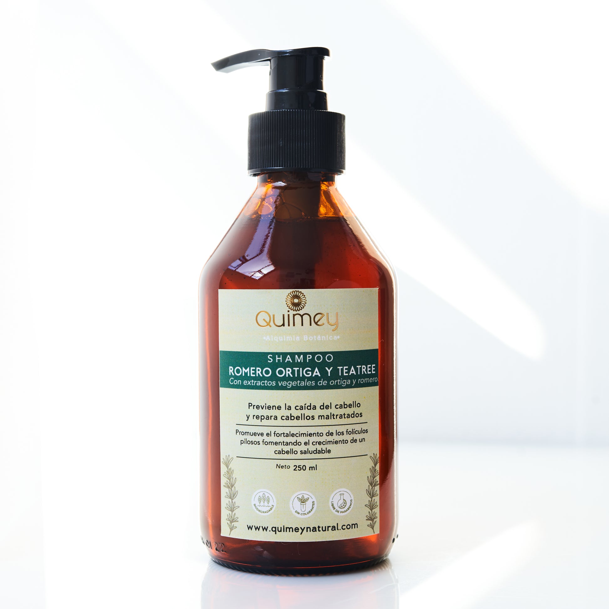 Shampoo líquido Quimey – La Tortuga y La Liebre